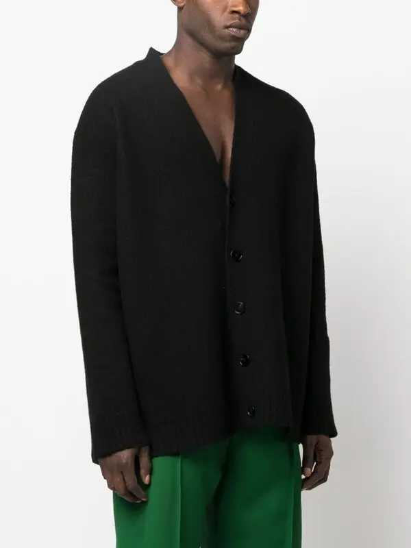 JIL SANDER V-neck Wool Cardigan