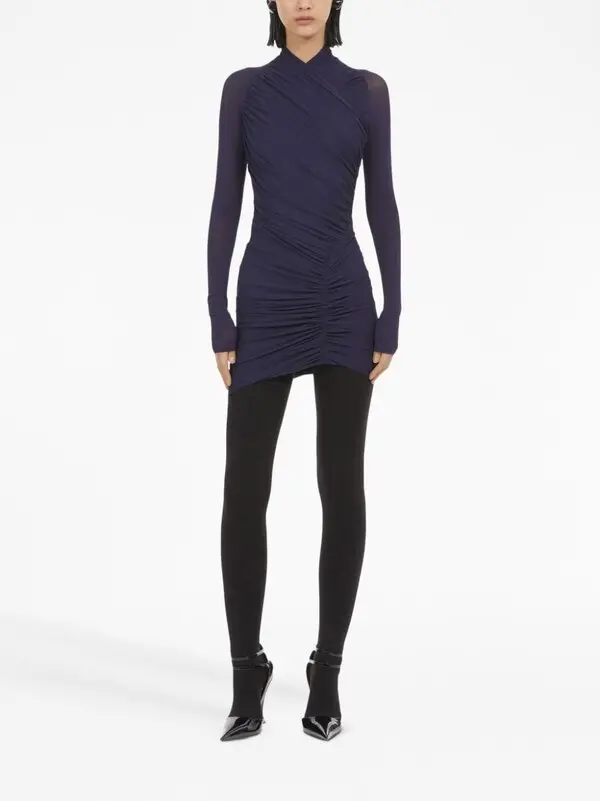 FERRAGAMO Ruched Minidress