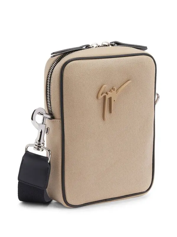 GIUSEPPE ZANOTTI Thoby Logo-plaque Bag