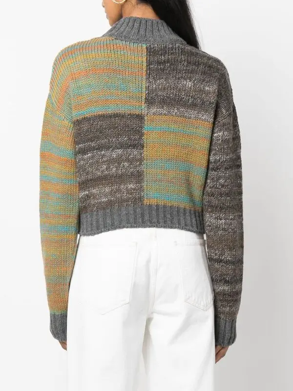 DESTREE Damien Melange Knit Jumper - Grey