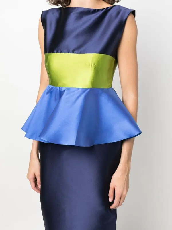 DESTREE Cy Color-block Midi Dress