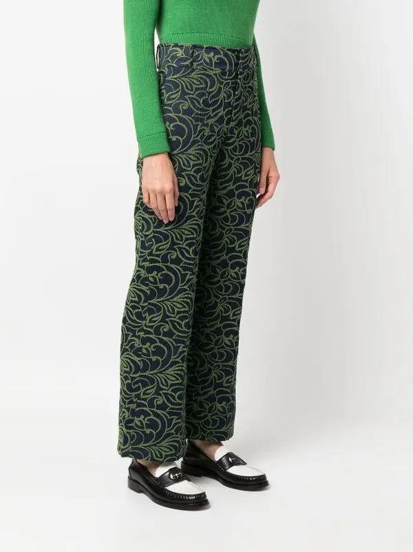 DESTREE Yoshitomo Jacquard Trousers