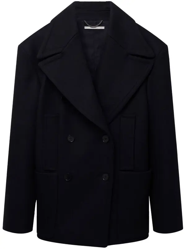 Stella McCartney Double-breasted Wool Coat