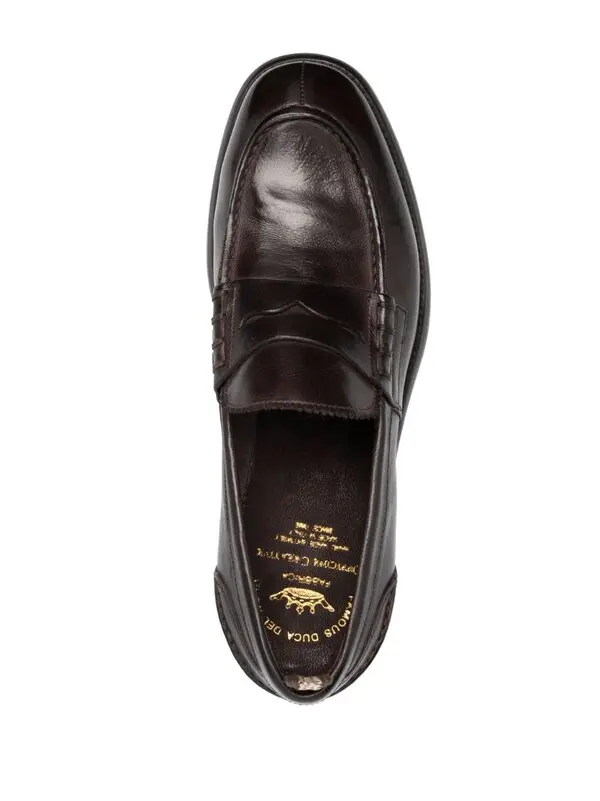 Officine Creative Chronicle Leather Penny Loafers