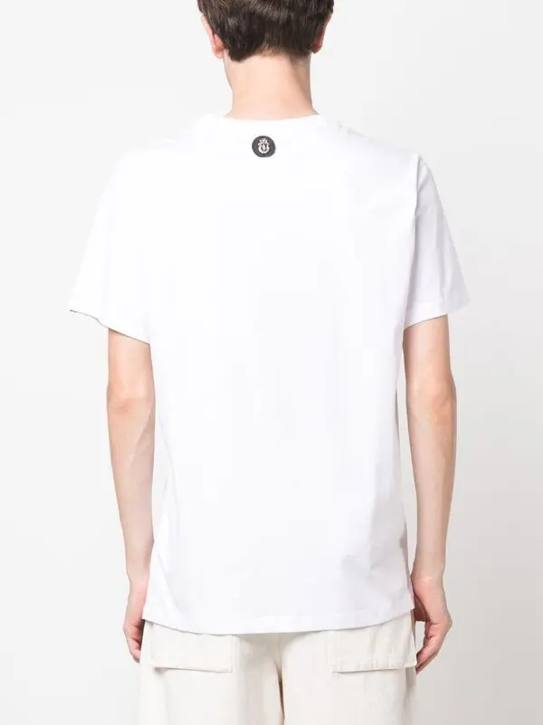 BILLIONAIRE Embroidered-logo T-shirt