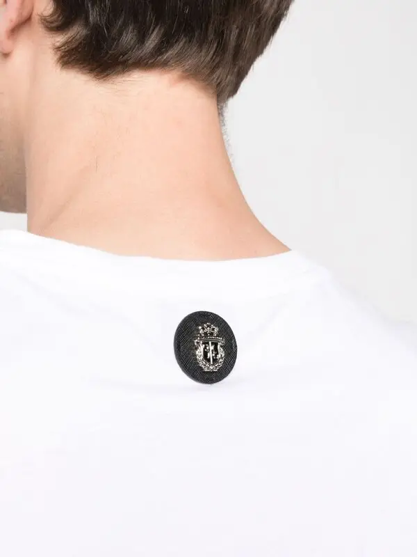 BILLIONAIRE Embroidered-logo T-shirt