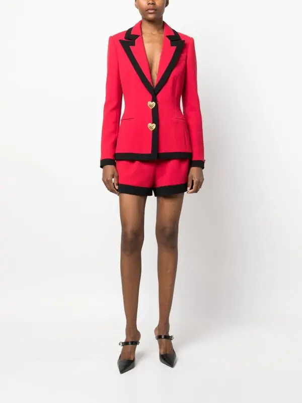 Moschino Contrasting-border Short Shorts