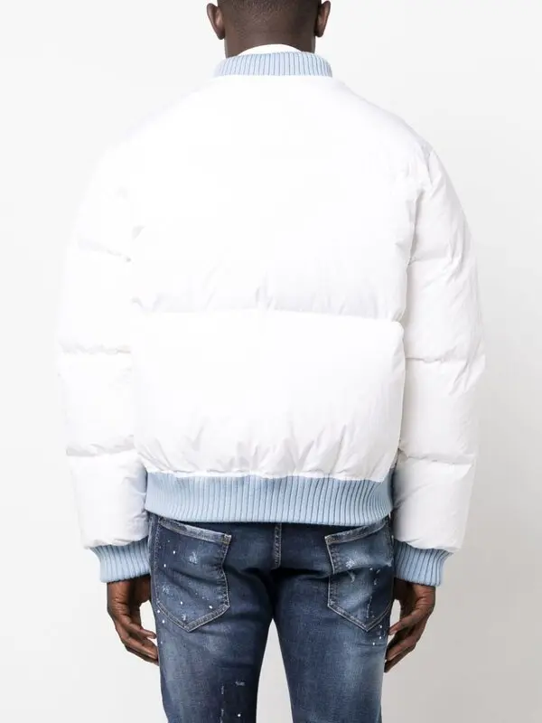 Dsquared2 Logo-print Puffer Bomber Jacket