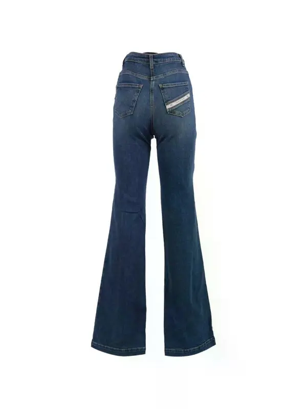 Elisabetta Franchi Bootcut Denim Jeans
