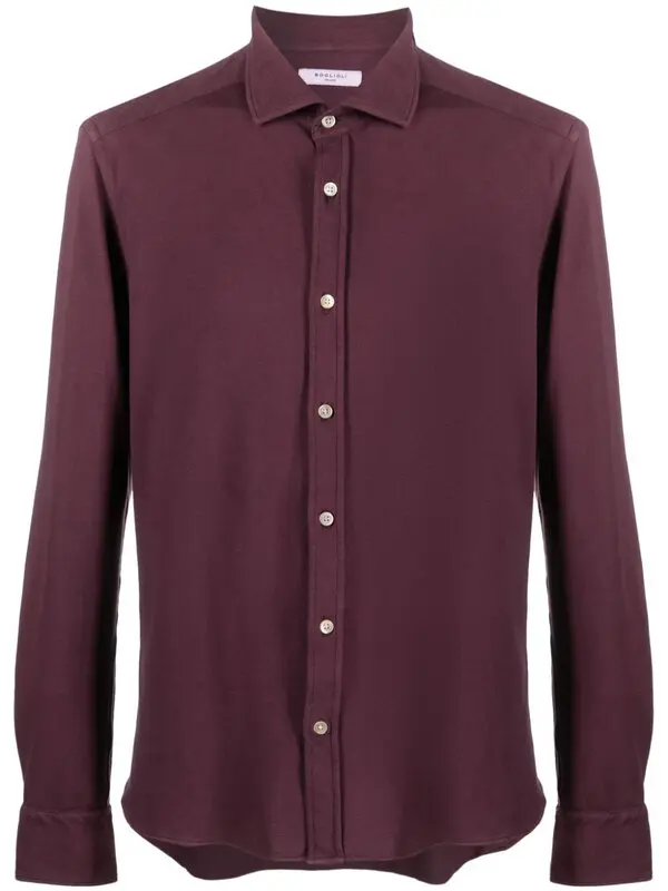 Boglioli Long-sleeve Cotton Shirt