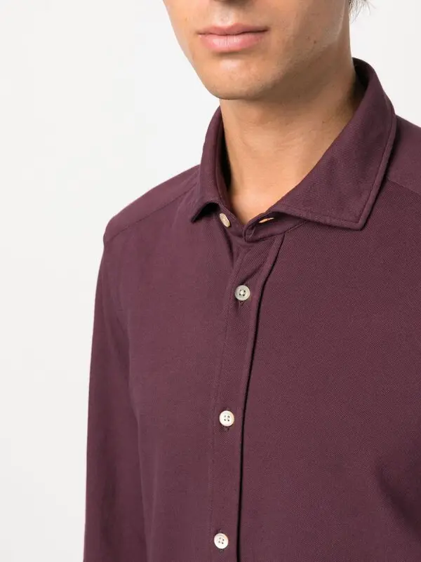 Boglioli Long-sleeve Cotton Shirt