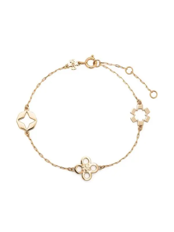 Tory Burch Kira Clover Bracelet - Gold