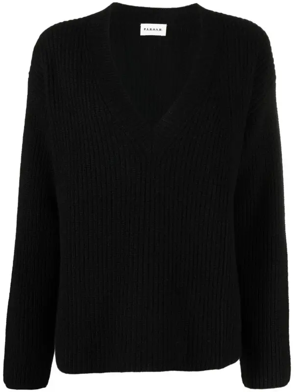 P.a.r.o.s.h Cashmere Jumper - Black