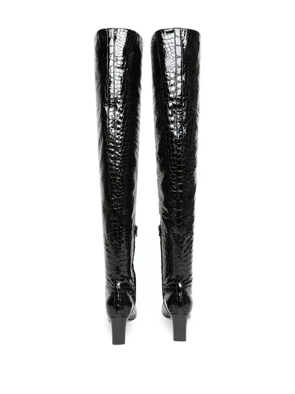 Khaite Marfa 85mm Leather Boots