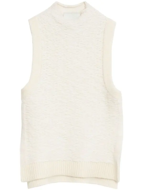 3.1 Phillip Lim Mock-neck Wool Top