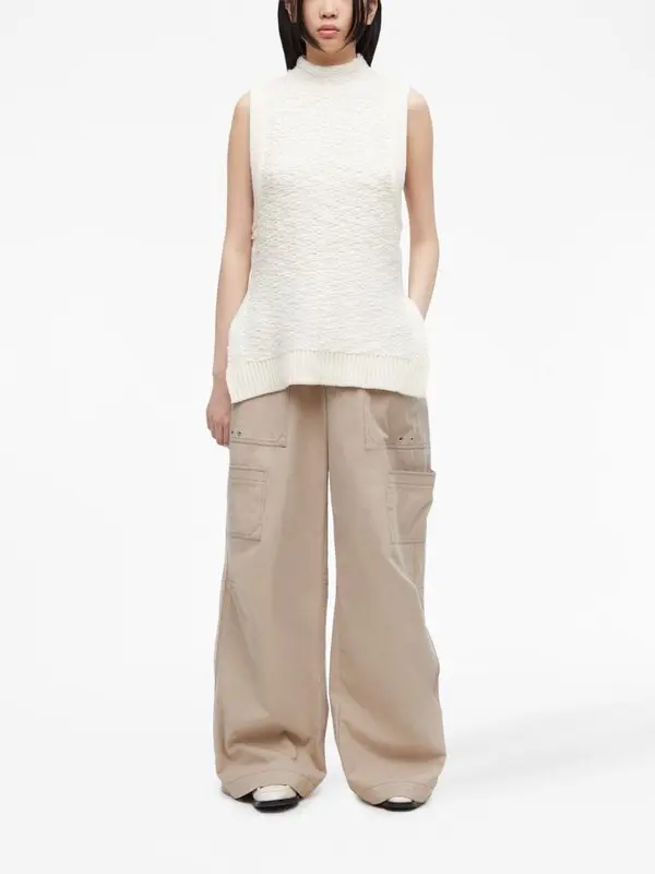 3.1 Phillip Lim Mock-neck Wool Top