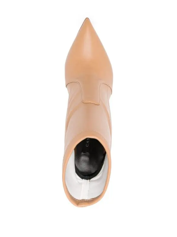 Casadei Blade 125mm Leather Boots