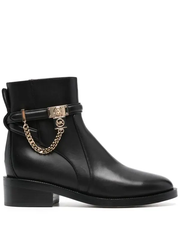 Michael Kors Hamilton 45mm Leather Boots
