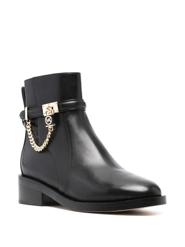 Michael Kors Hamilton 45mm Leather Boots