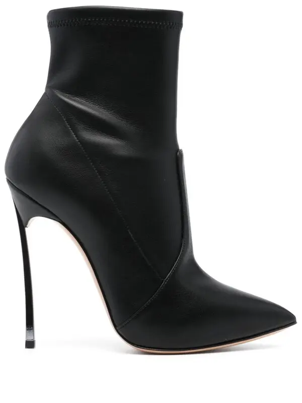 Casadei Blade 130mm Leather Boots