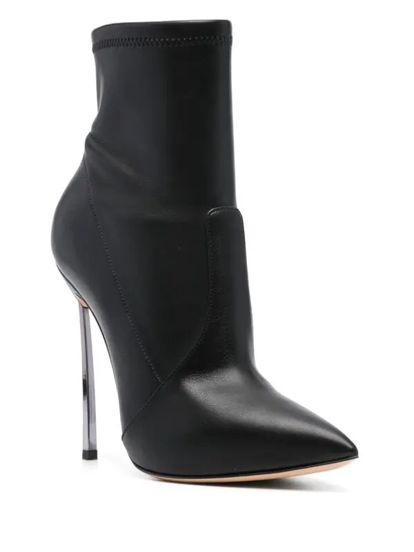 Casadei Blade 130mm Leather Boots