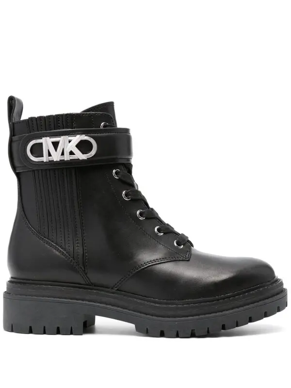 Michael Kors Parker 40mm Leather Ankle Boots