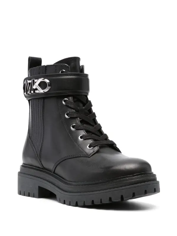 Michael Kors Parker 40mm Leather Ankle Boots