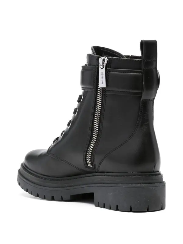 Michael Kors Parker 40mm Leather Ankle Boots