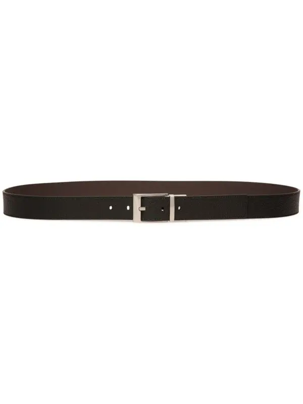 Bally Shiffie 35 Leather Belt - Black