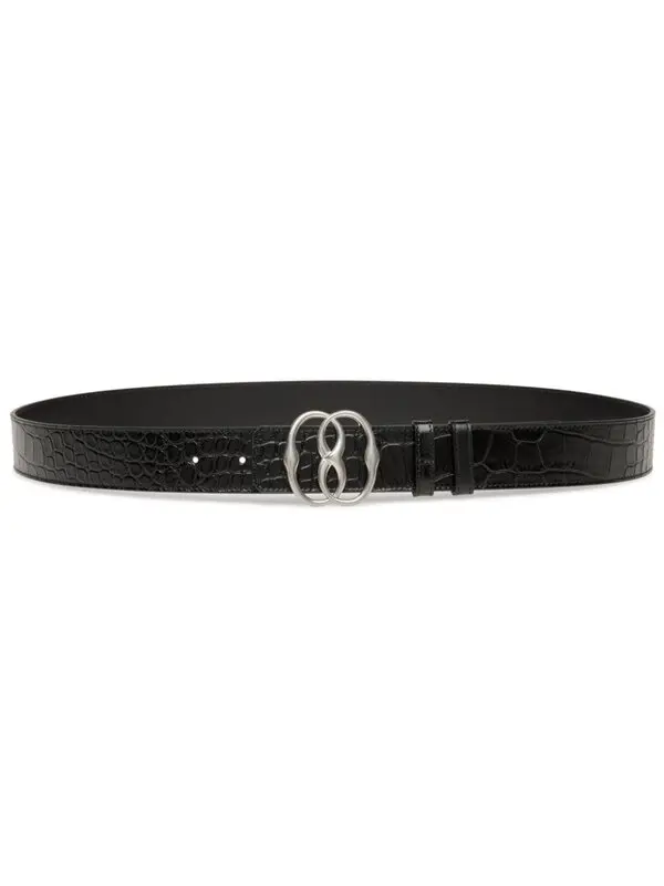 Bally Emblem 35 Logo-buckle Belt - Black