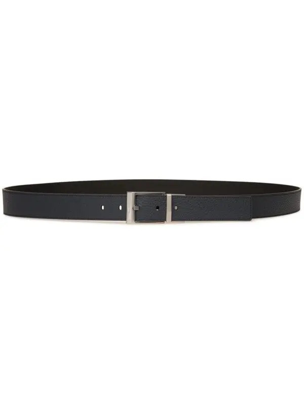 Bally Shiffie 35 Leather Belt - Blue