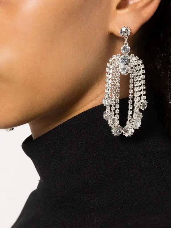 Magda Butrym Crystal-fringe Drop Earrings