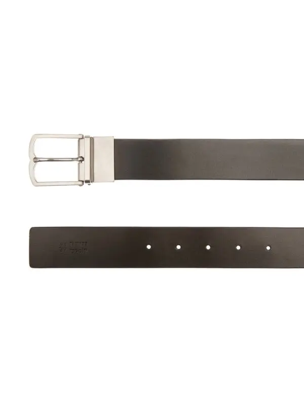 Bally Country 35 Leather Belt - Black