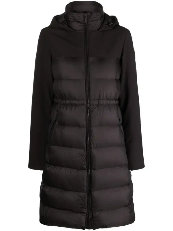 Woolrich Panelled Hooded Coat