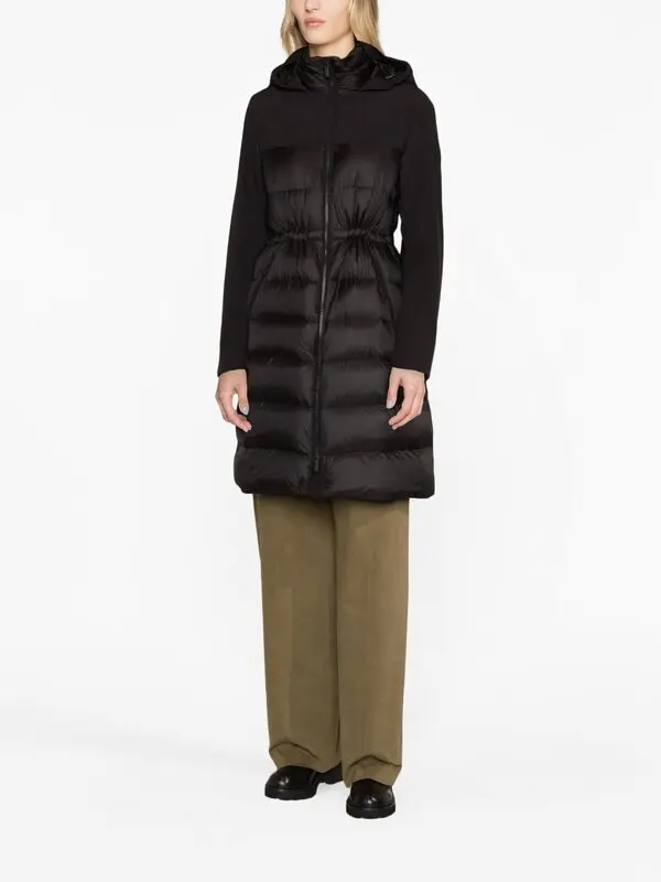 Woolrich Panelled Hooded Coat