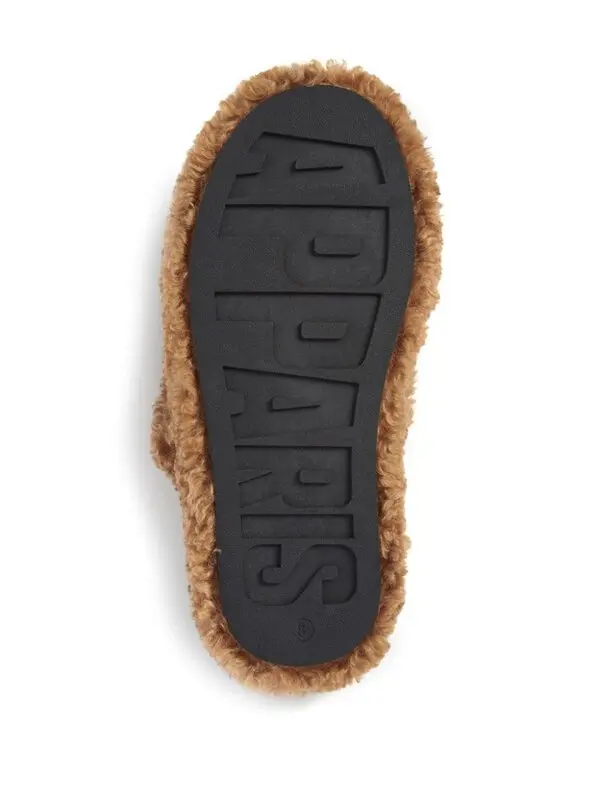 Apparis Biba Faux-fur Crossover Slippers