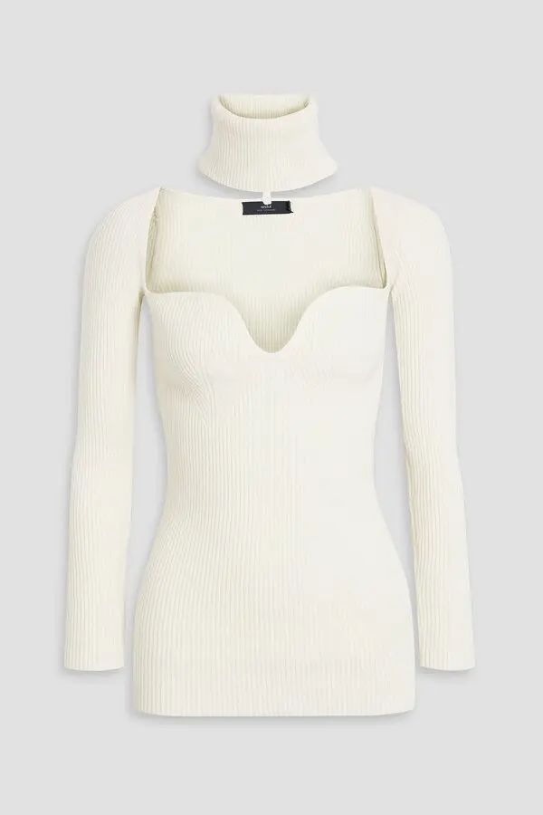 Arch4 Amandine Convertible Cashmere Sweater - Ivory