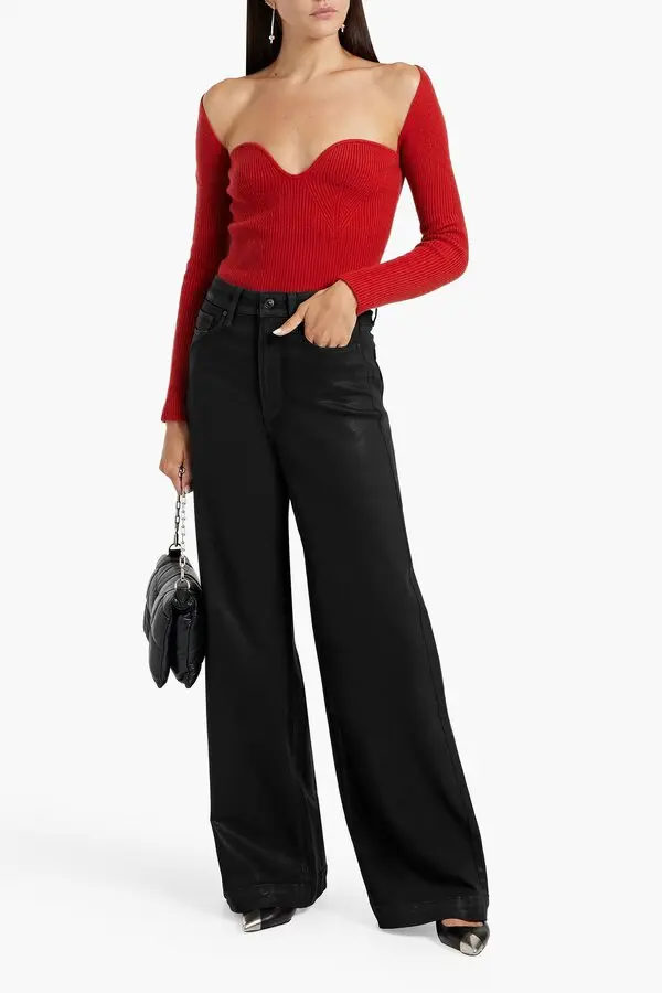 Arch4 Amandine Convertible Cashmere Sweater - Red
