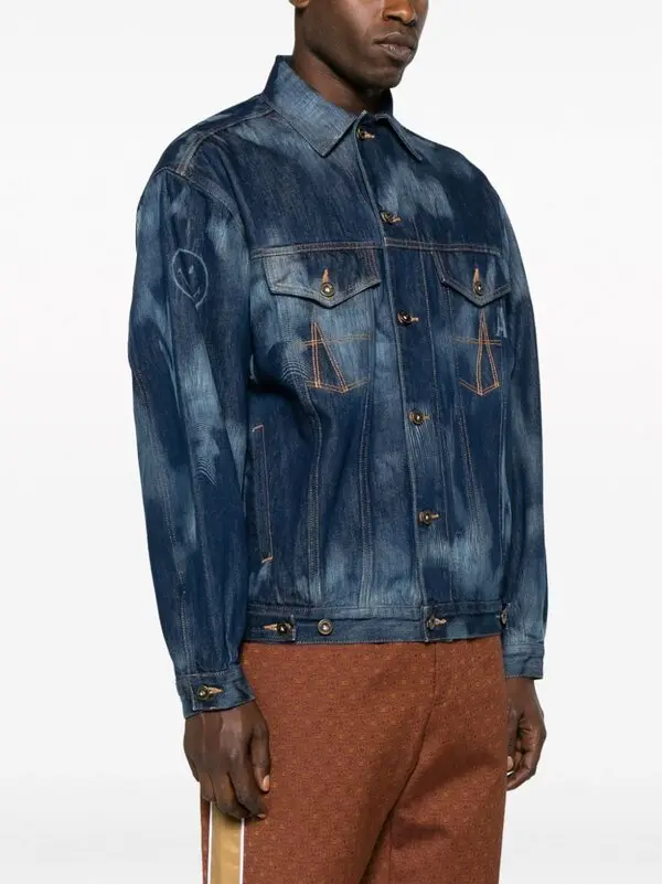 Ahluwalia Signature Tie-dye Denim Jacket