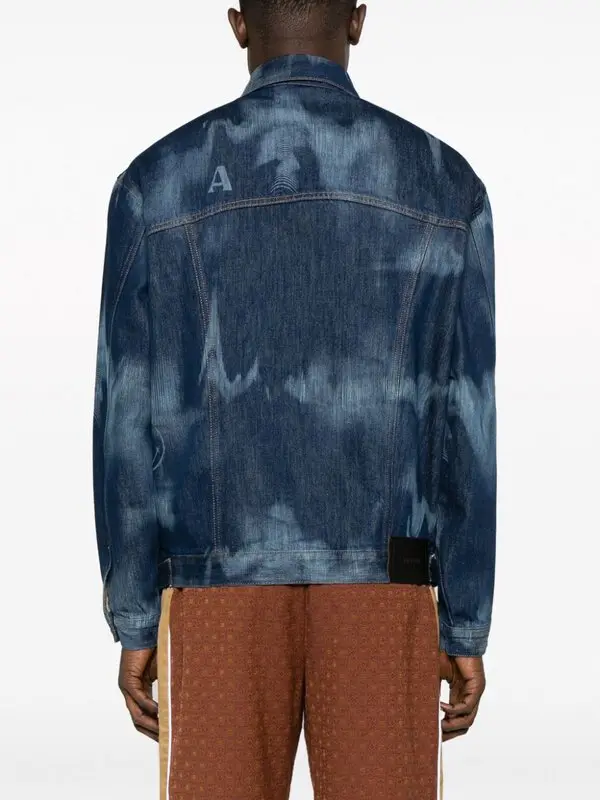 Ahluwalia Signature Tie-dye Denim Jacket