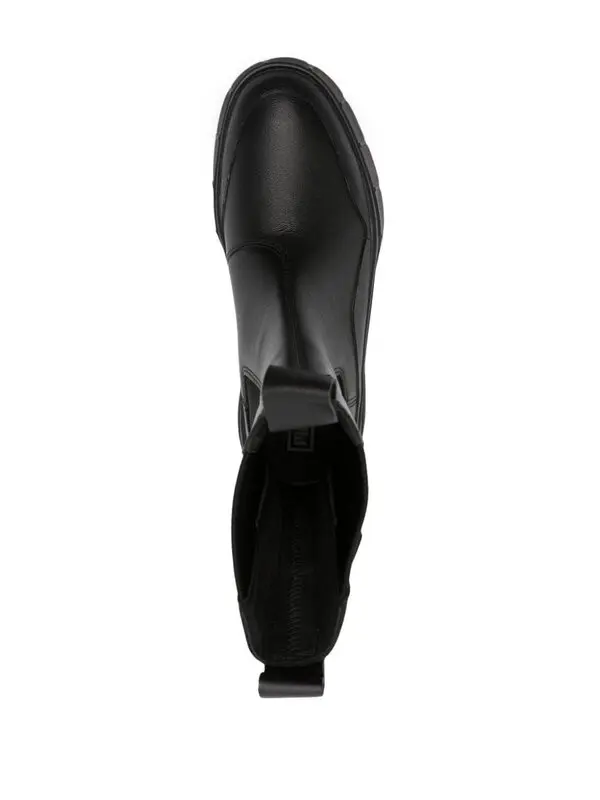 PUMA Mayze Stack 50mm Leather Chelsea Boots - Black
