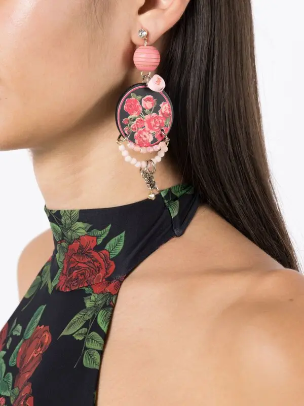 AMIR SLAMA Asymmetric Earrings