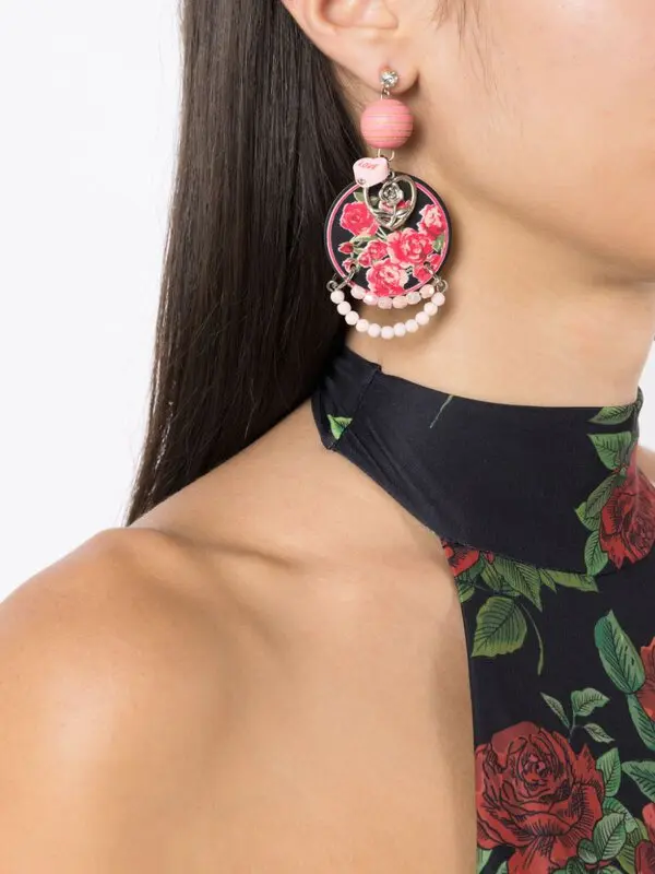 AMIR SLAMA Asymmetric Earrings