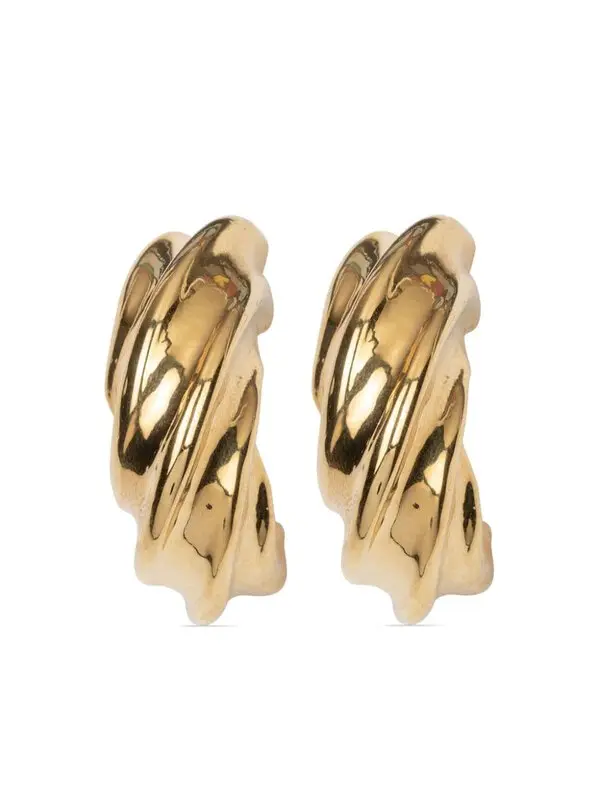 JENNIFER BEHR Aaryn Twisted Earrings - Gold