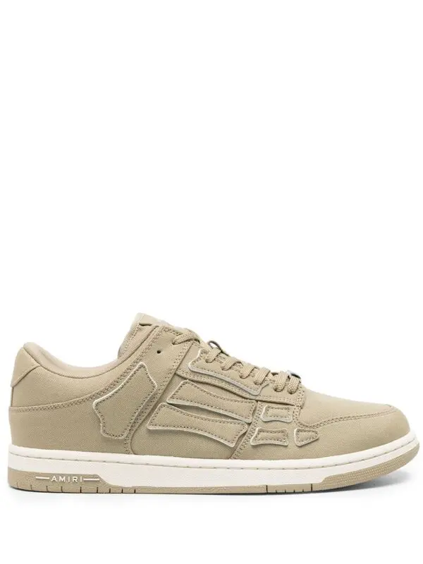 Amiri Skel Canvas Sneakers