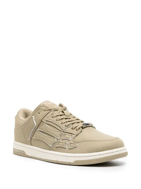 Amiri Skel Canvas Sneakers