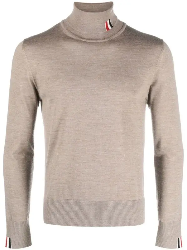 Thom Browne Fine Knit Roll-neck Jumper