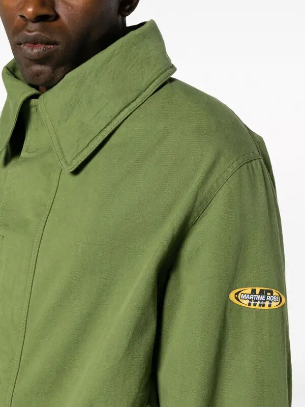 Martine Rose Doll Field Jacket In Green - 69% Off | Editorialist