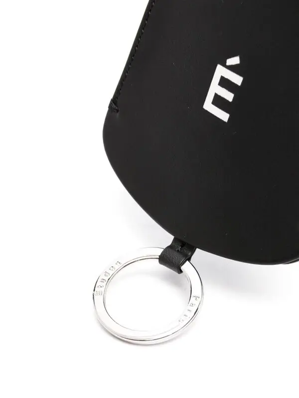 ÉTUDES STUDIO Logo-print Leather Key Chain