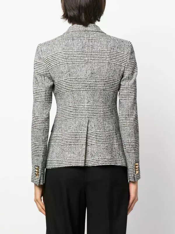 Tagliatore Check-print Double-breasted Blazer